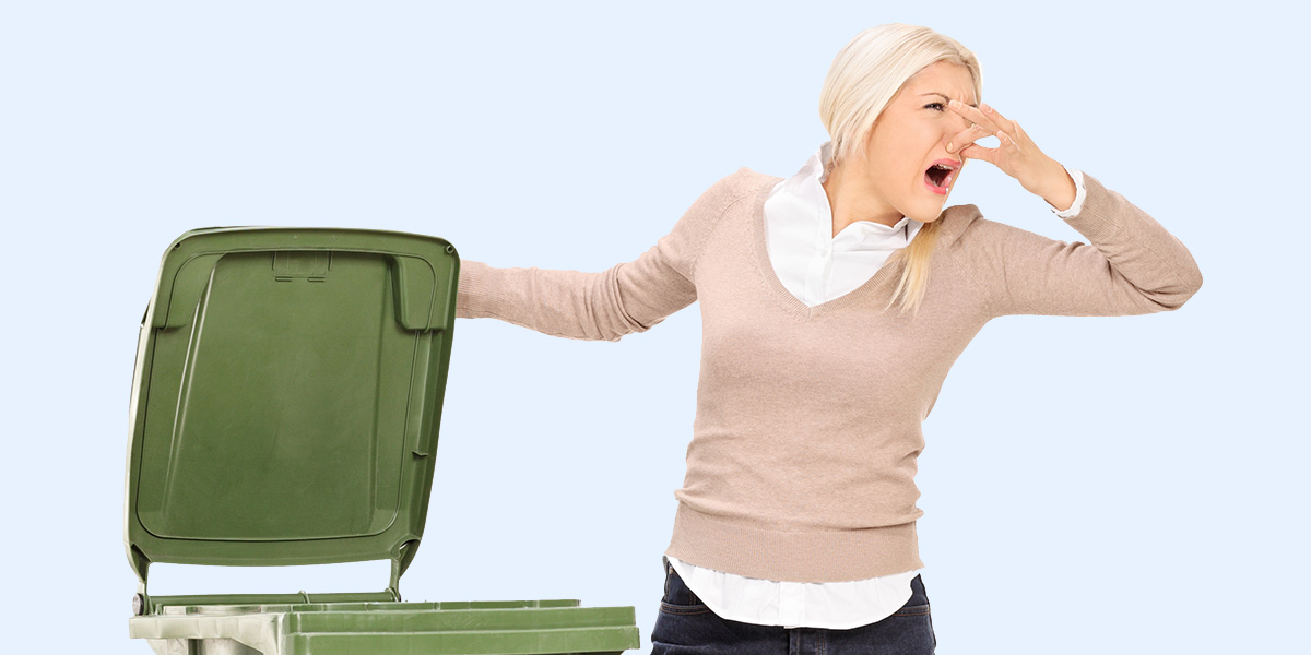 Prevent a smelly food waste bin with a proper indoor composter